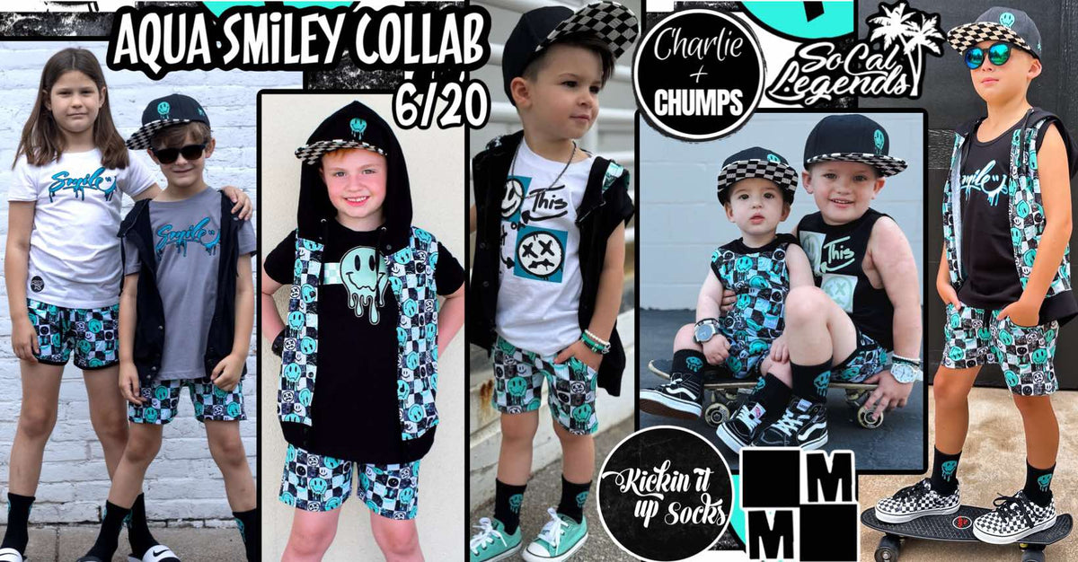 Aqua Smiley Collab – SoCal Legends